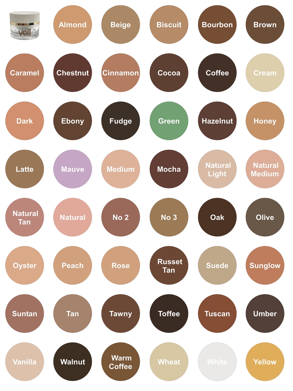 Veil Cover Cream (45g) - Xtreme Makeup